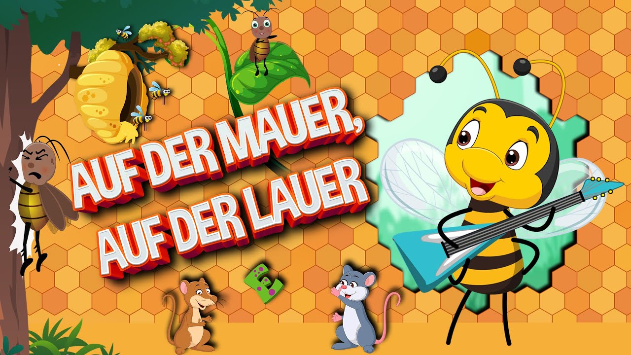 Auf der Lauer, auf der Mauer - SING SONG KINDERLIEDER - Lustige ...