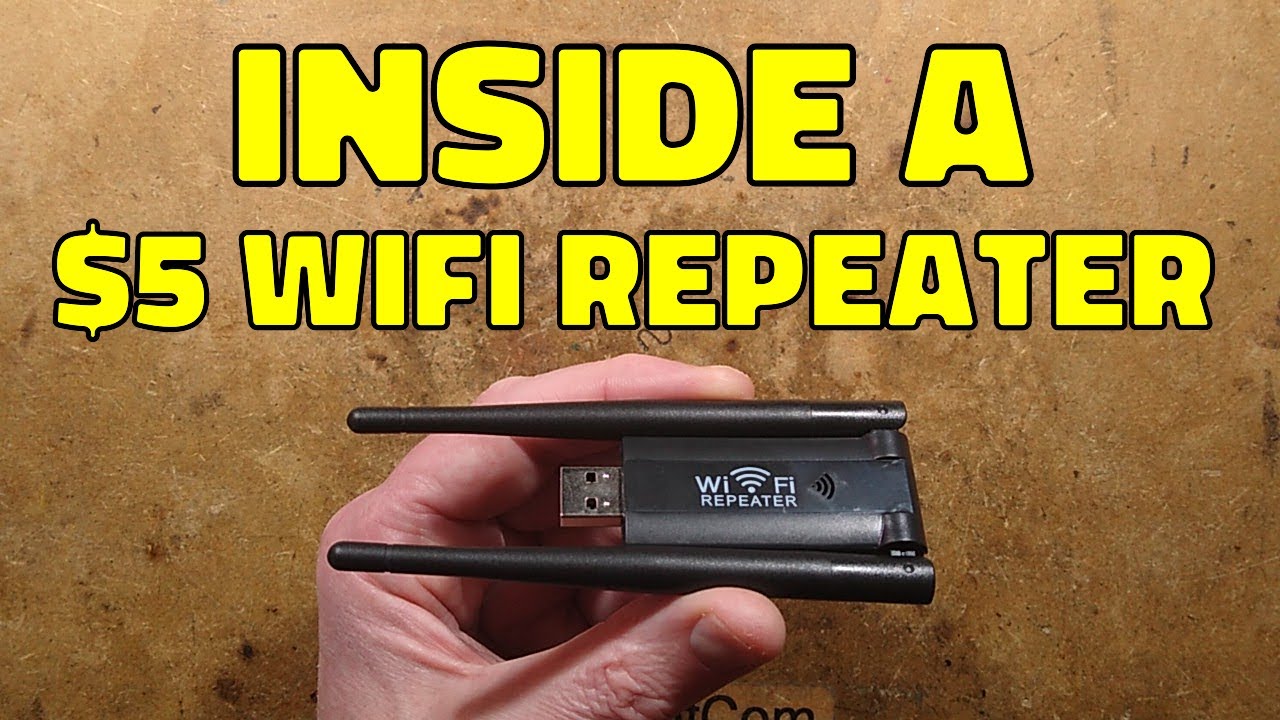 Inside a $5 AliExpress WiFi repeater - YouTube