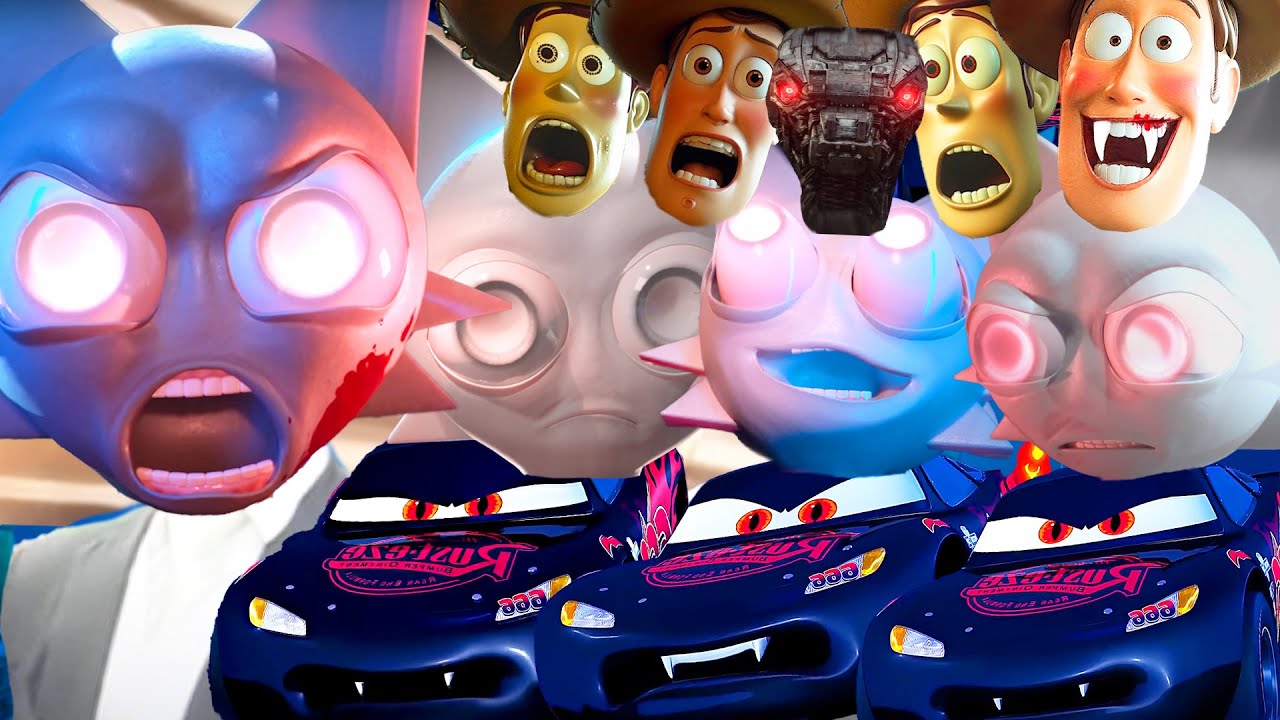 WENDY VS. EVIL McQueen VS. Woody.EXE - SUPER MEME MEGAMIX - Coffin ...