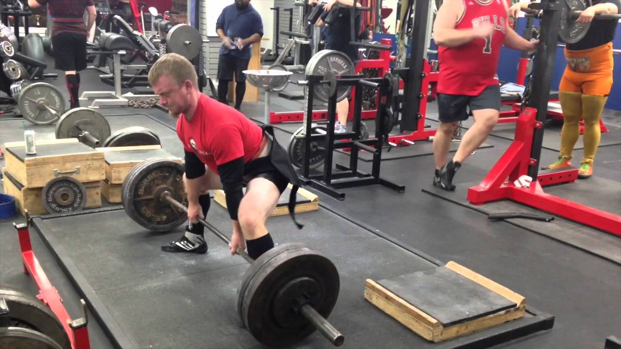 Eric Stone Deadlifts 12-29-15 - YouTube
