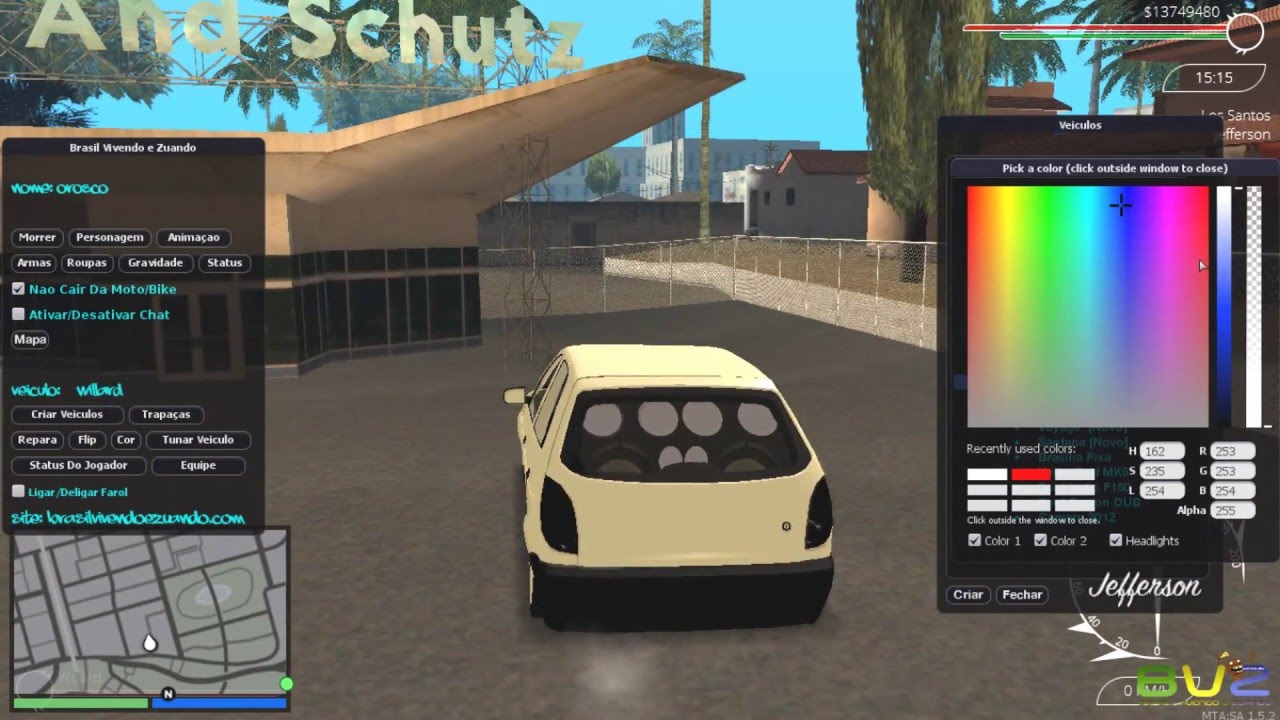 GTA/MTA - Mostrando o Servidor de Mta Brasil Vivendo e Zuando [2.0.1.7 ...