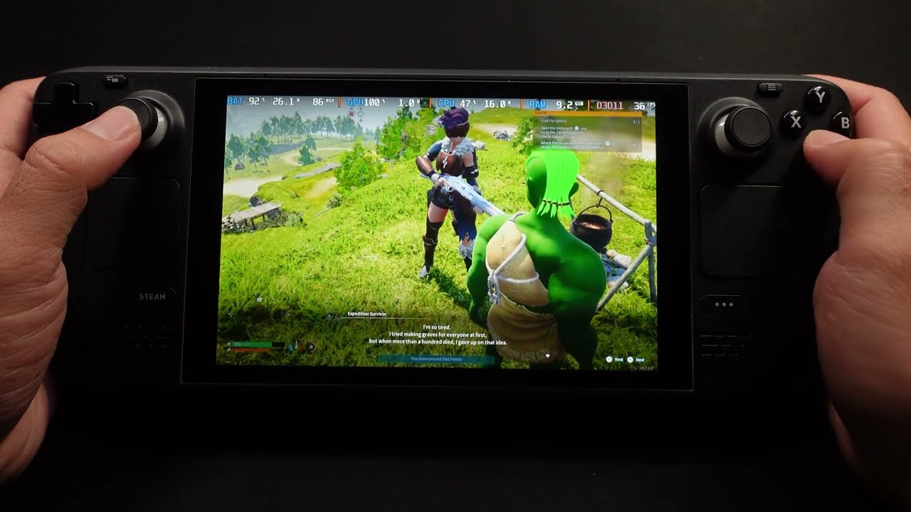 Palworld Gameplay - Steam Deck - YouTube