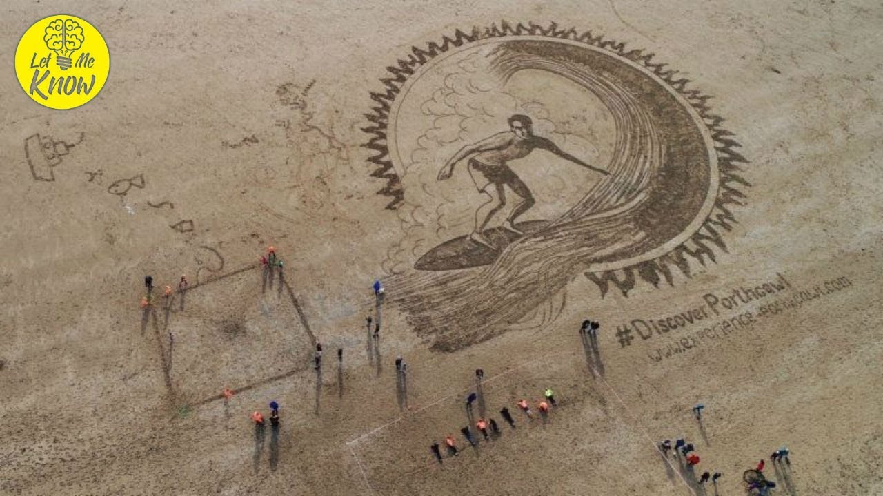 Artist Creates Jaw Dropping Ephemeral Sand Murals Across UK Beaches ...