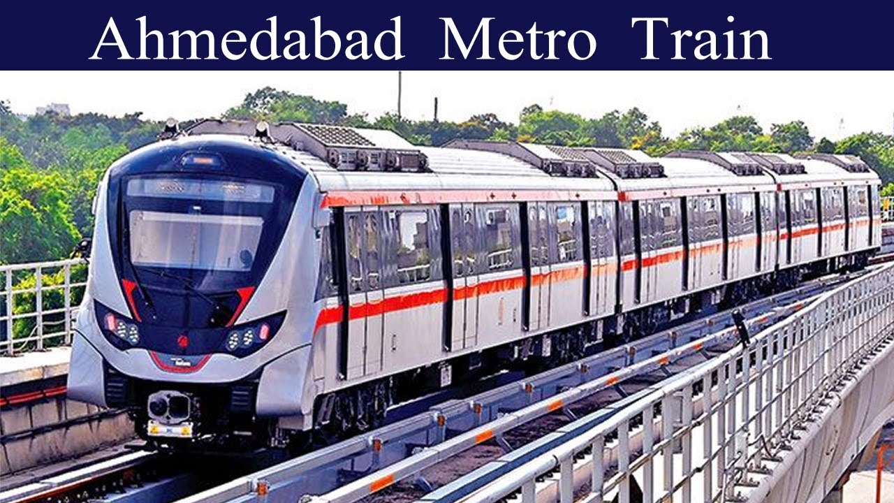 Ahmedabad Underground Metro | Kalupur To Thaltej Metro Journey | First ...