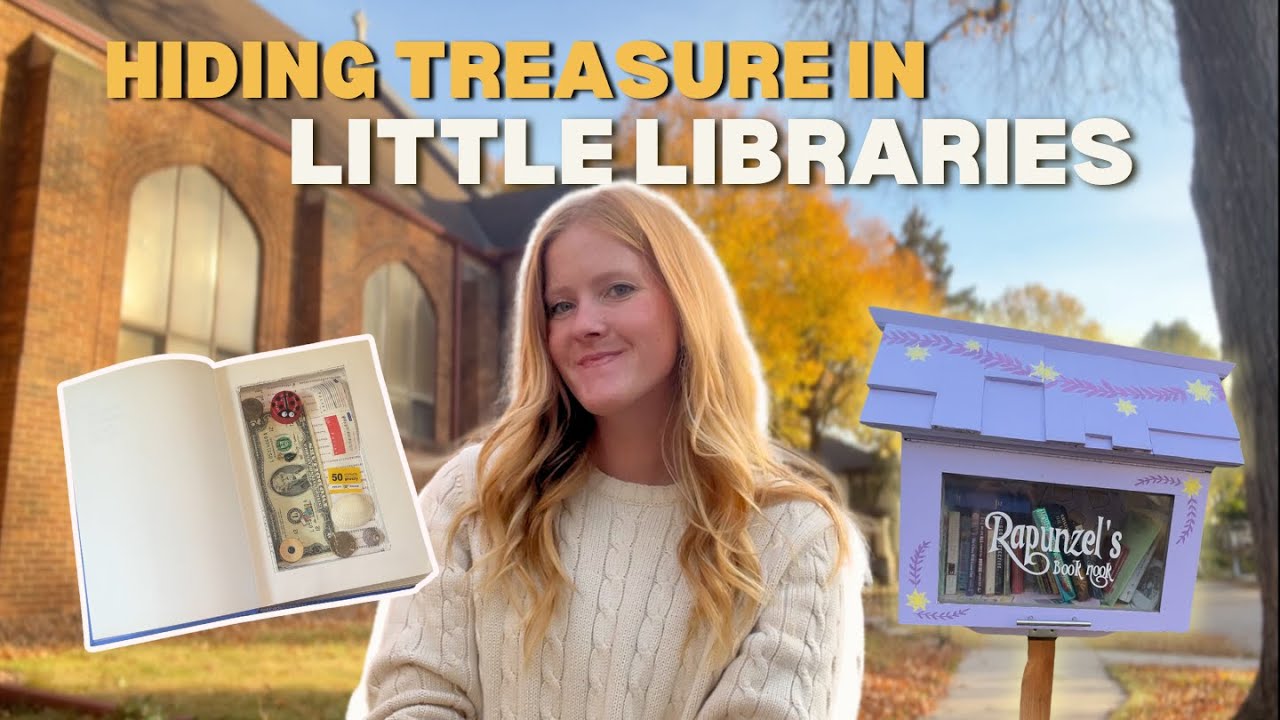 Hiding Treasure In Little Libraries! - YouTube