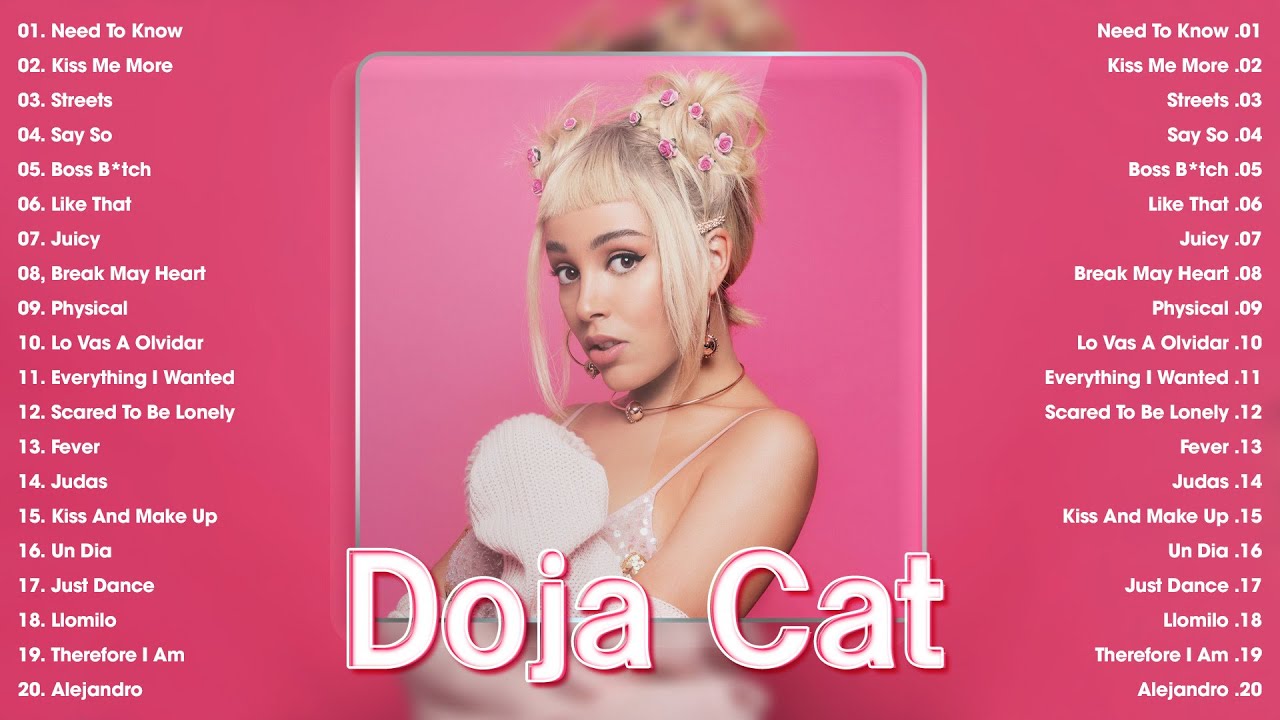 Doja Cat Greatest Hits Full Album - Best Songs Of Doja Cat Playlist ...