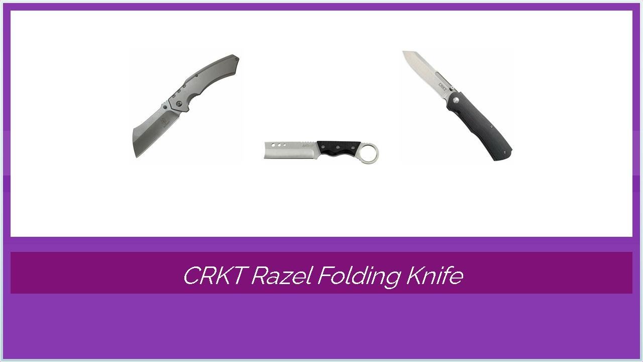 CRKT Razel Folding Knife - Daring Reviews - YouTube