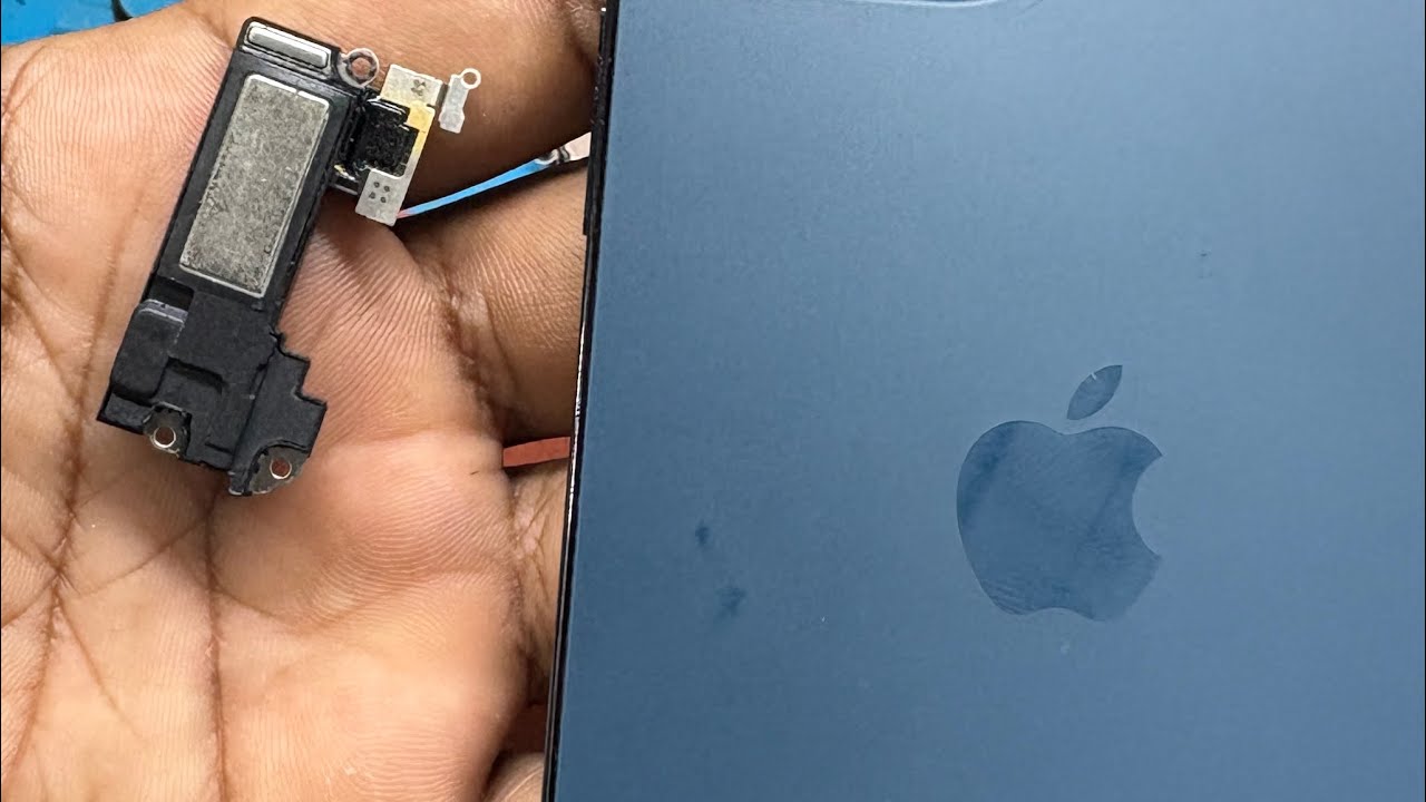 Iphone 12 ear speaker not working - YouTube
