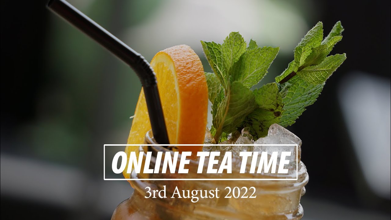 LIVE TEA TIME ☕️ 2022년 8월 3일 - YouTube