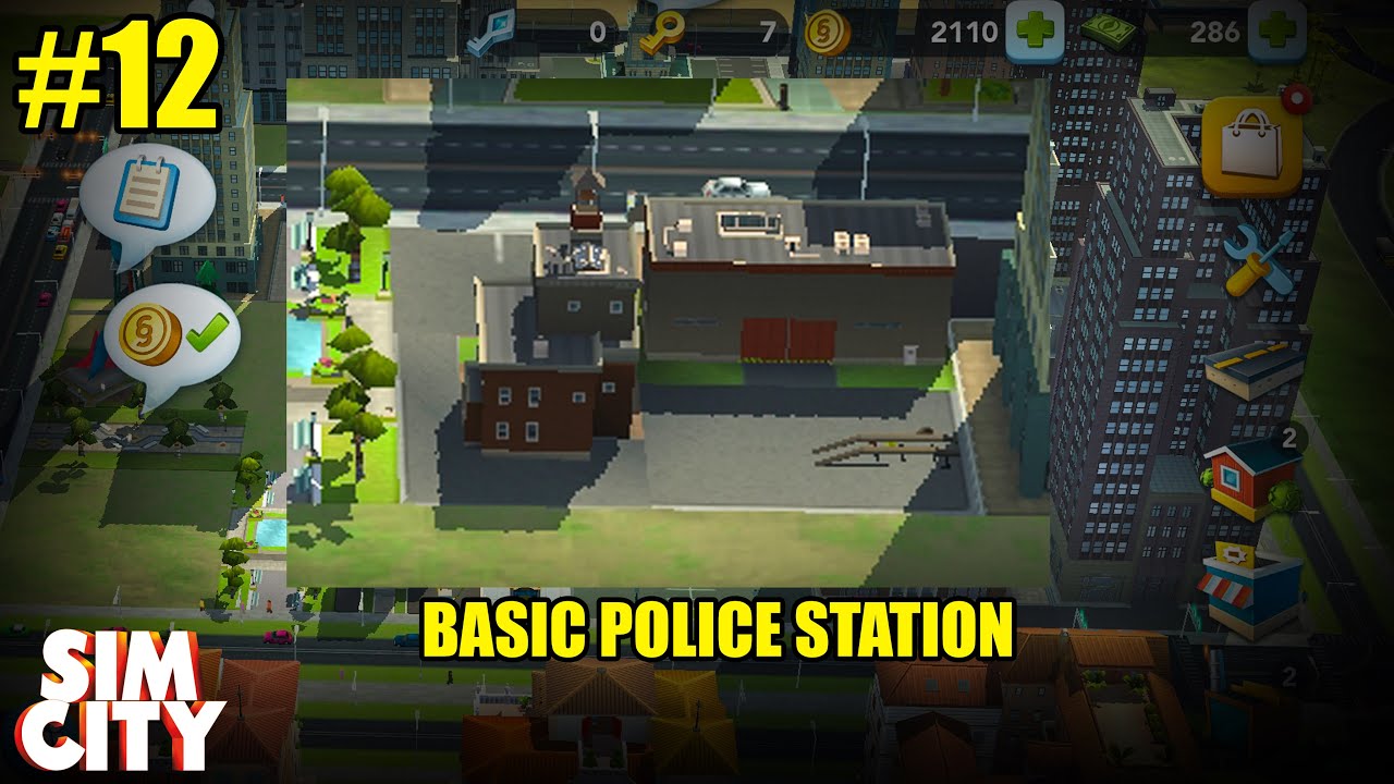 BASIC POLICE STATION | SIMCITY BUILDIT | EPISOD 12 - YouTube