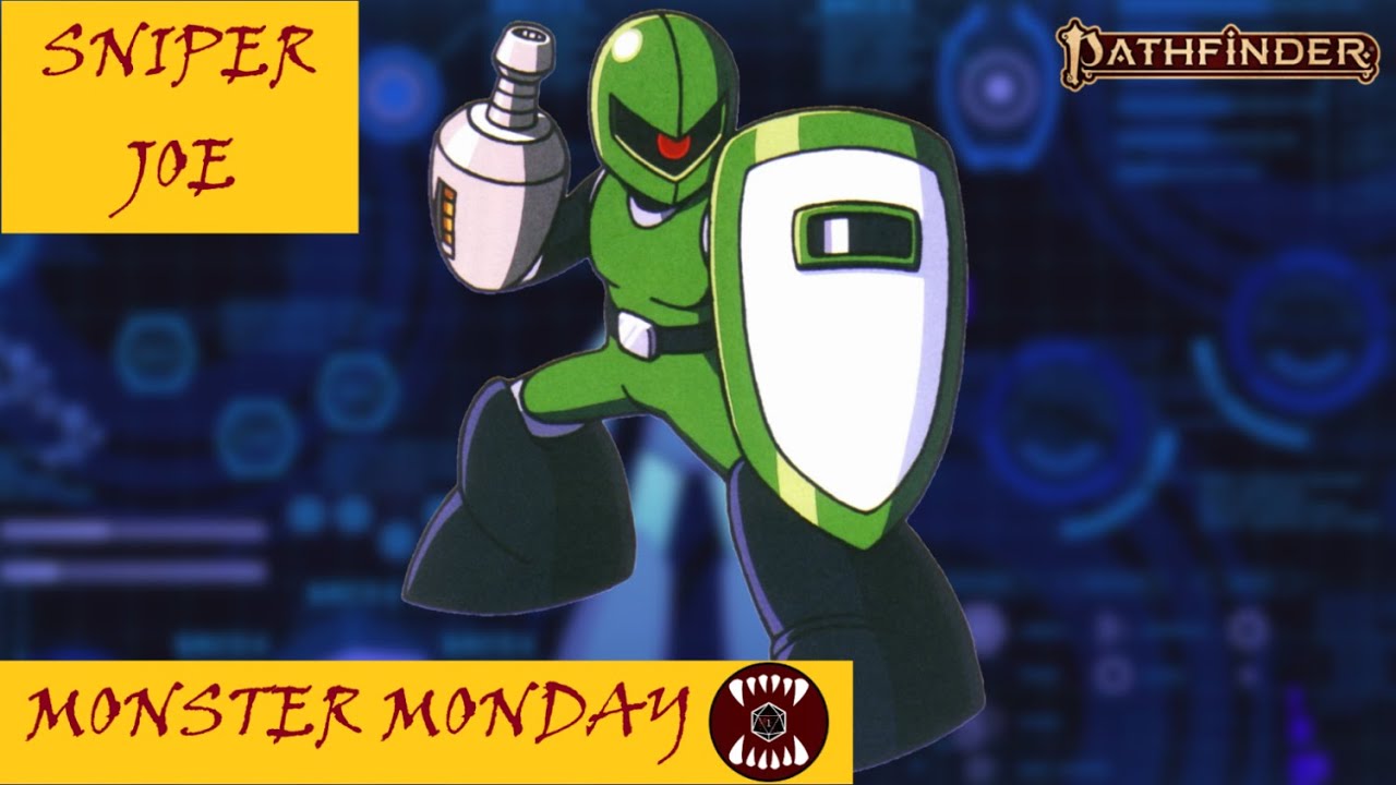 Monster Monday - Sniper Joe [PF2e] - YouTube
