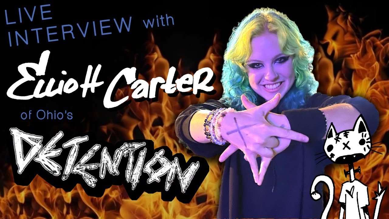 LIVE Interview with ELLIOTT CARTER of Ohio's DETENTION Band! Join Us! - YouTube