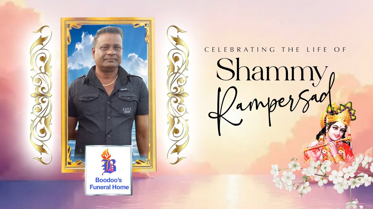 Celebrating The Life Of Shammy Rampersad - YouTube