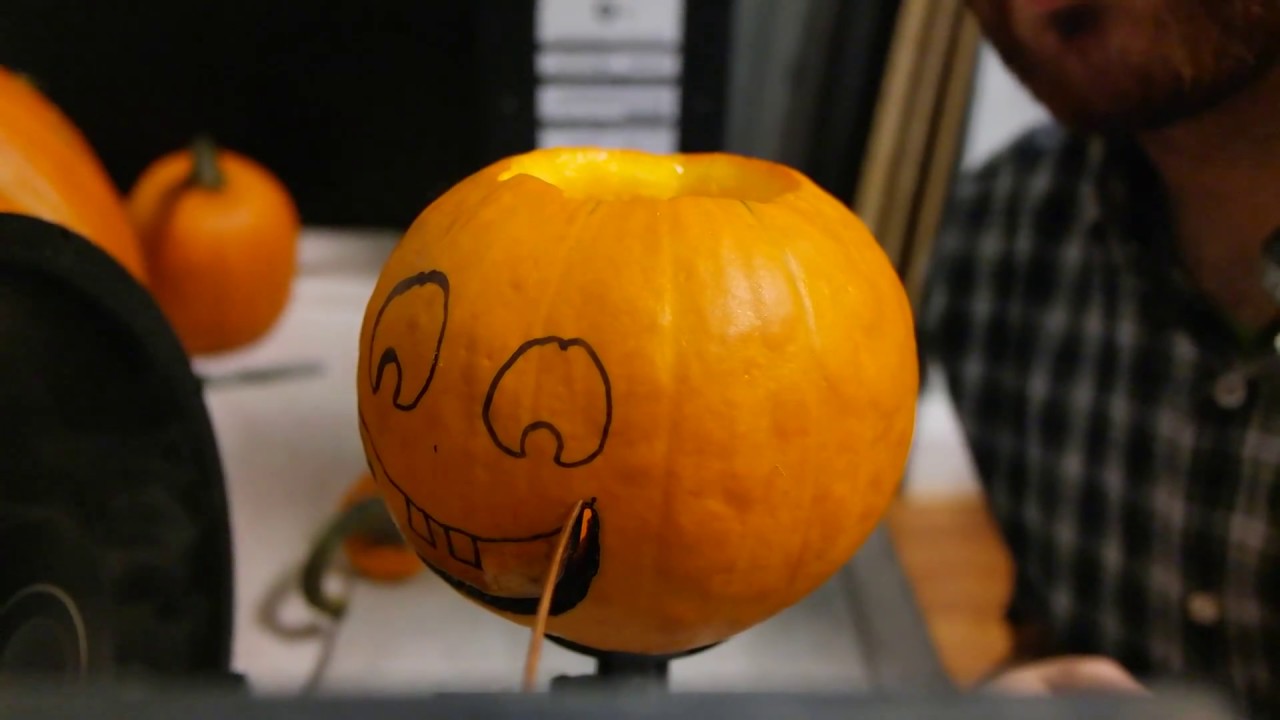 Laser Pumpkin Carving - YouTube