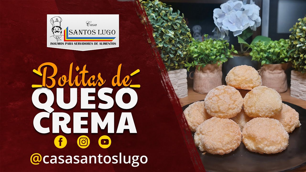 BOLITAS DE QUESO CREMA ⭐RECETA FÁCIL⭐ - YouTube