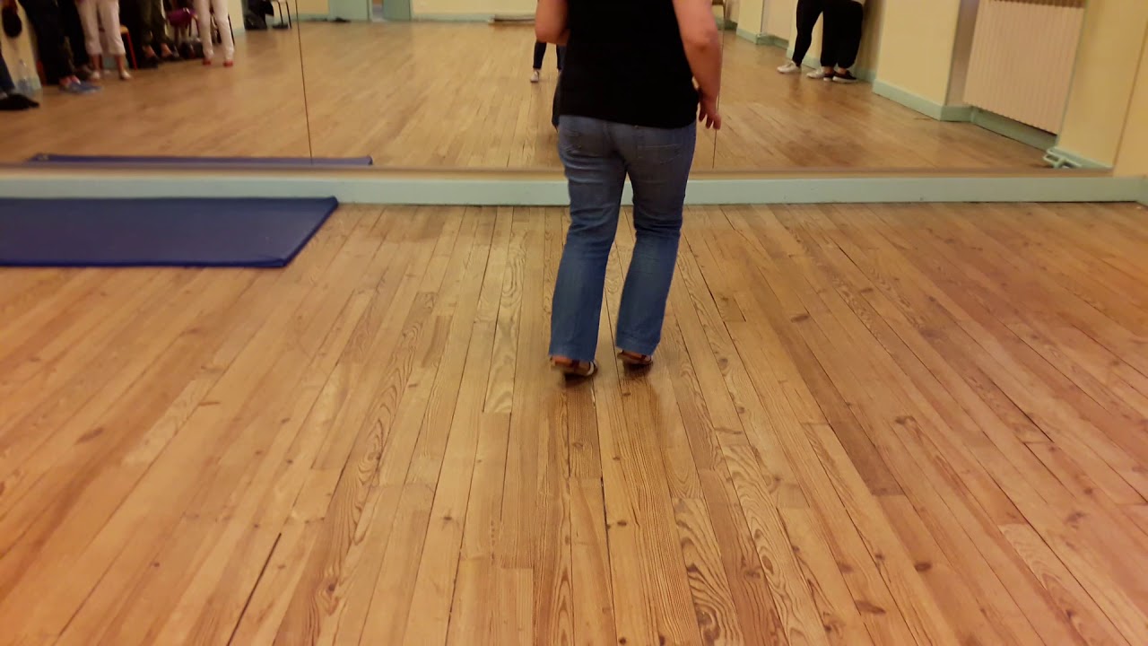 Strong bounds apprentissage, line dance - YouTube