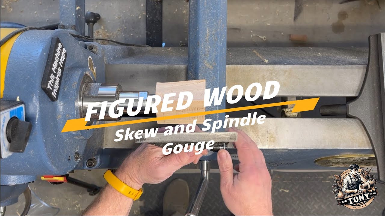 Skew and Spindle Gouge - YouTube