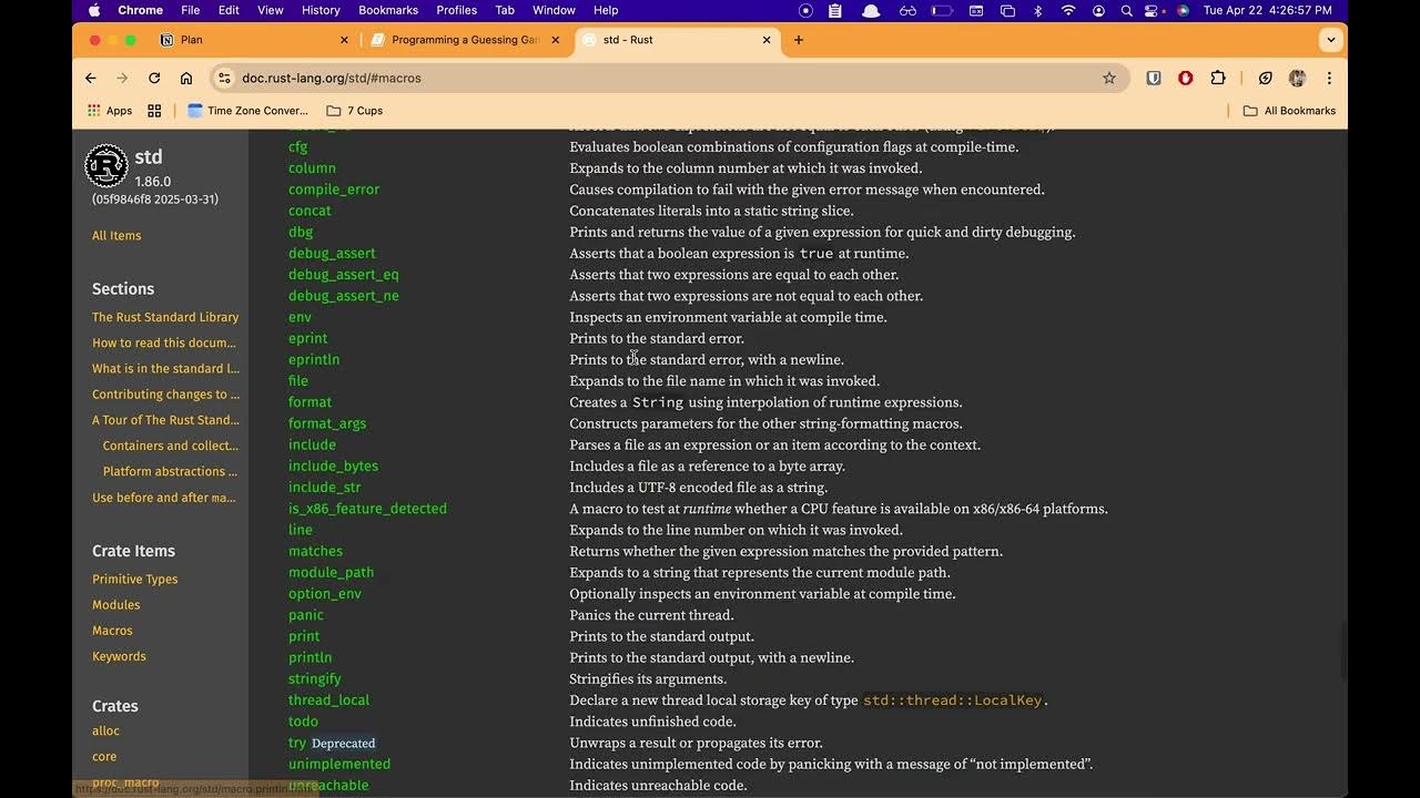 Learning Rust From Scratch Part 2 - YouTube