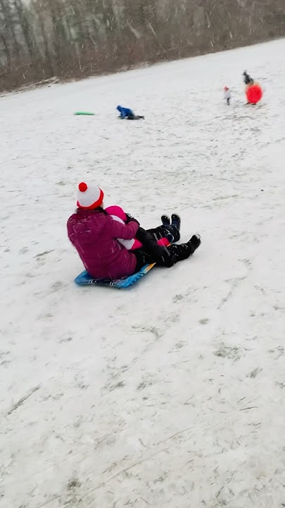Winter Sledding Fun | Vermont Winter #sledding #vermont #winter - YouTube