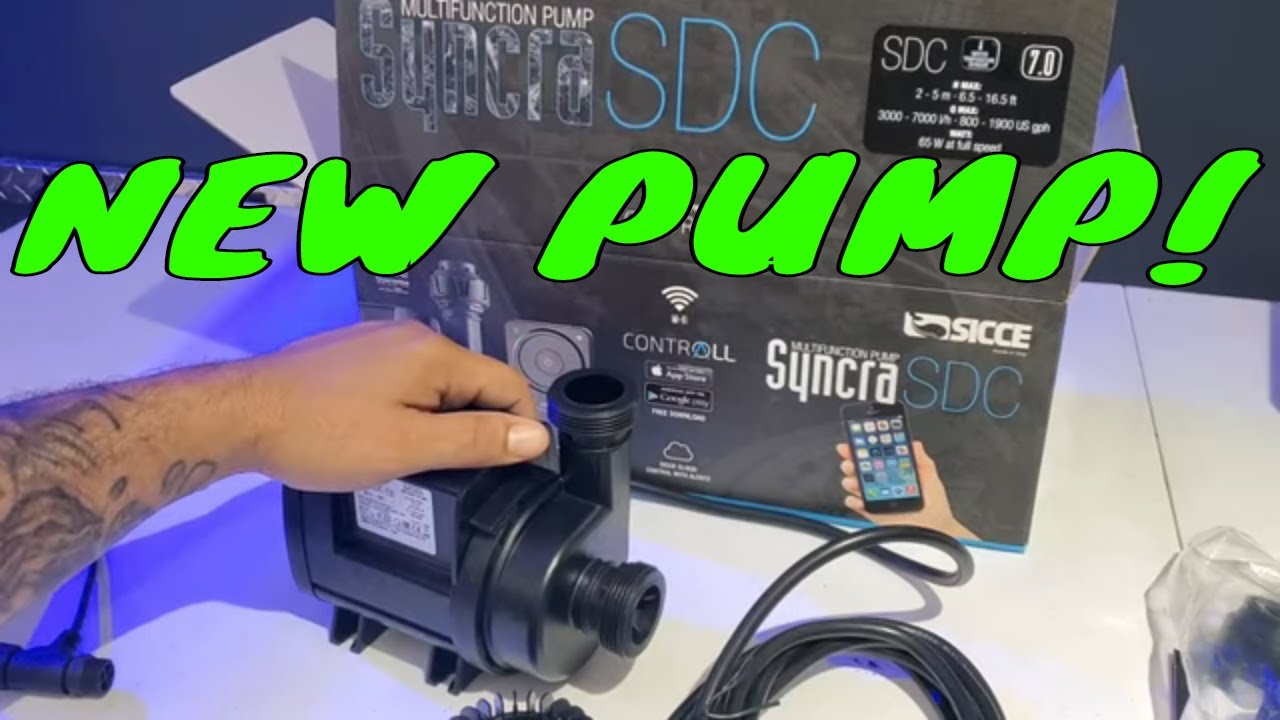 Syncra SDC pump by SICCE - YouTube