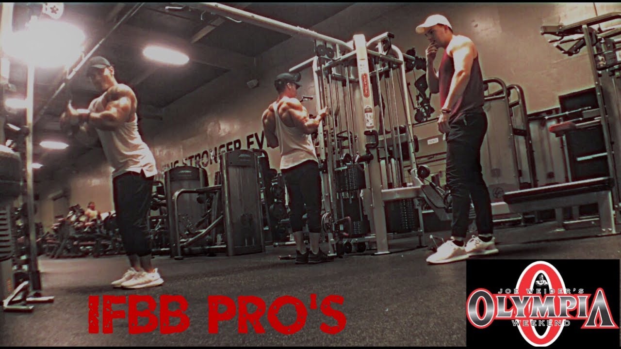 Training arms with IFBB Pro's (Jeremy Potvin and Nimai Delgado) | Huntington Beach Family YMCA ...