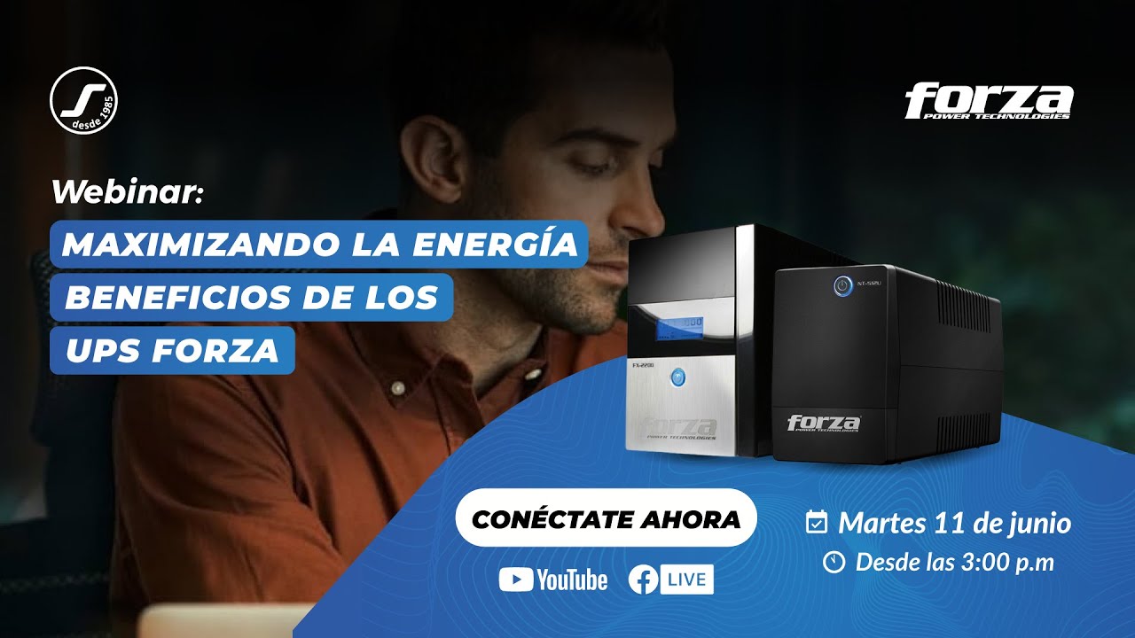 📢 FORZA | Maximizando la energía - Beneficios de los UPS Forza - YouTube