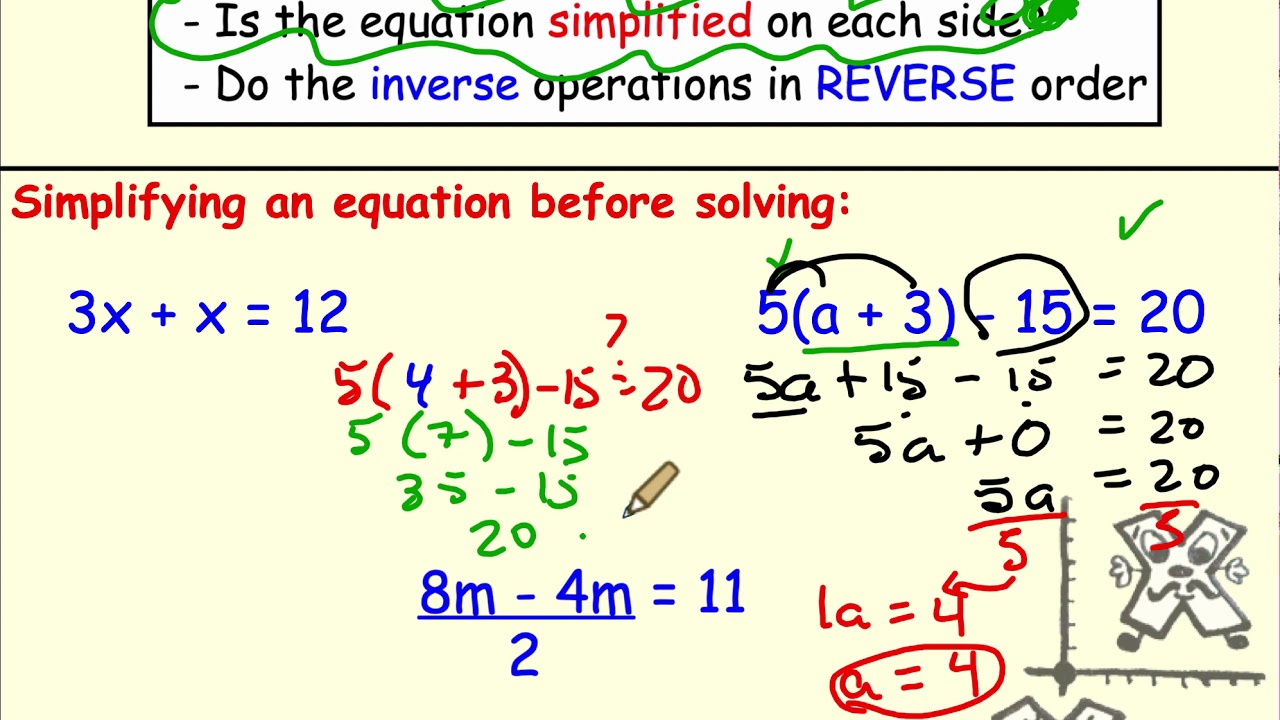 Solving Multi Step Equations YouTube solving-multi-step-equations-youtube