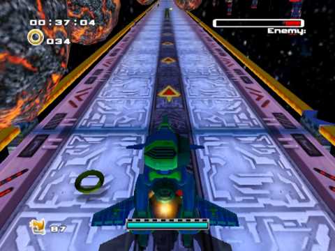 SA2: Tails vs. Eggman at ARK Runway - YouTube