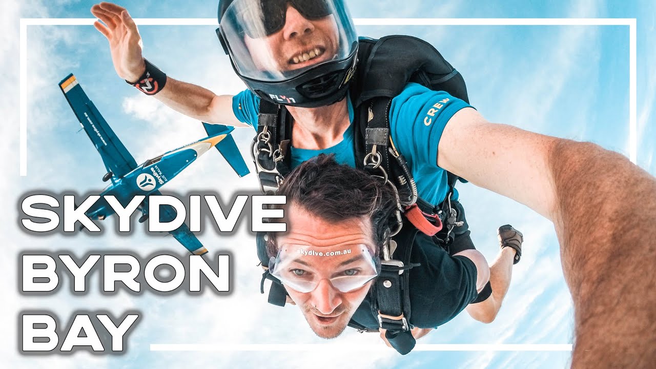 Skydive Byron Bay - 15,000 Foot Of ADRENALINE 😱 (Tandem Skydive ...