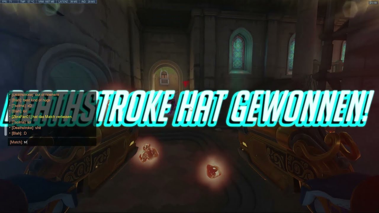 WIN in Deathmatch on NEW FFA MAP: Malevento | Overwatch - YouTube