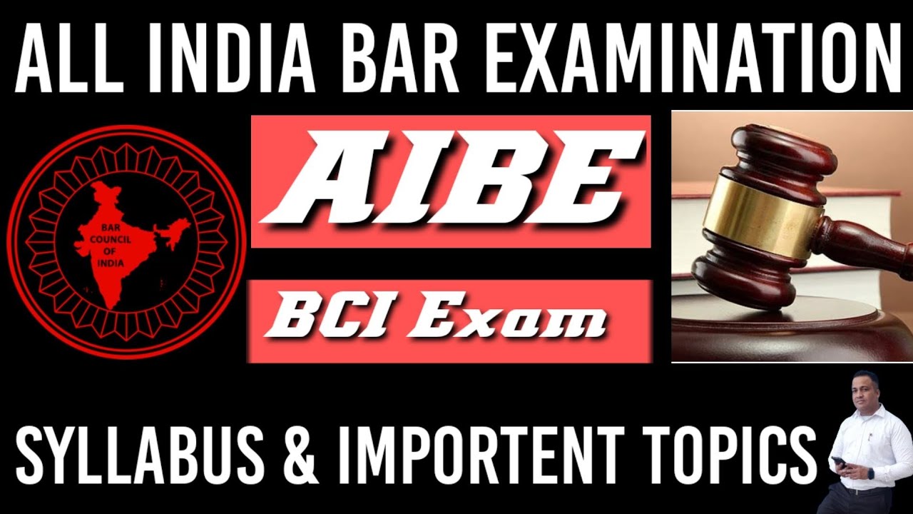 all india bar examination syllabus || AIBE exam preparation || BCI exam ...