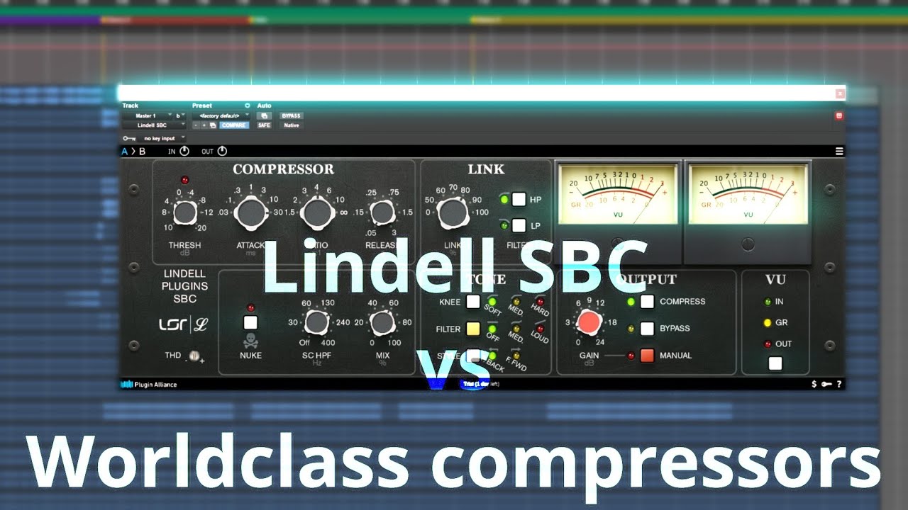 Plugin Alliance's Buss Compressor Shootout ft. Lindell SBC (API 2500 ...