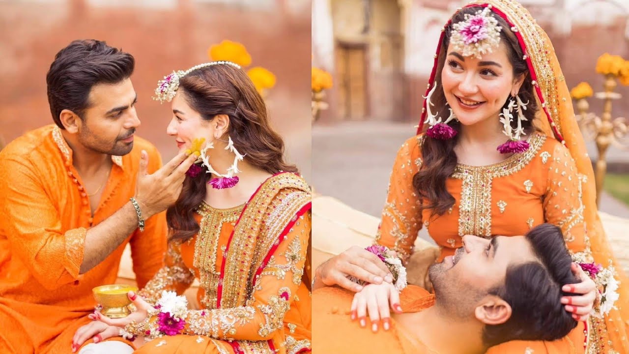 Ubtan Ceremony of Hania Amir and Farhan Saeed ️ #europefoodandfunvlogs ...