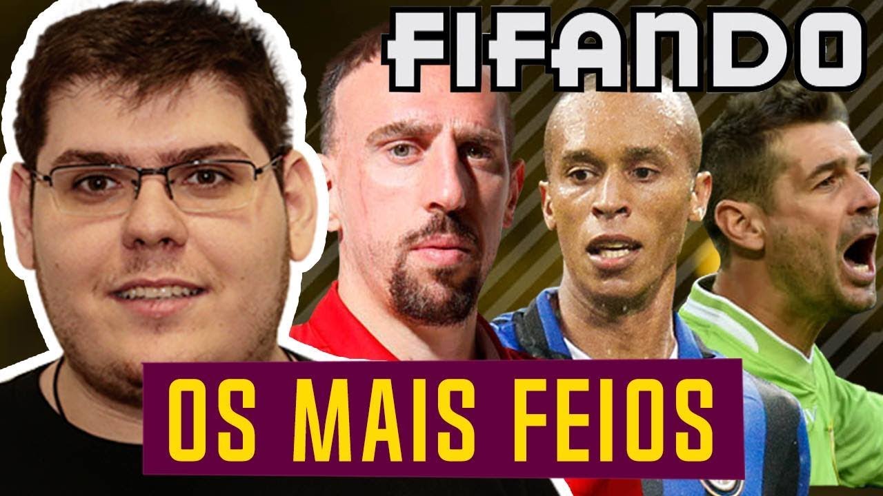 MONTEI UM TIME COM OS JOGADORES MAIS FEIOS DO FIFA - FIFANDO - YouTube