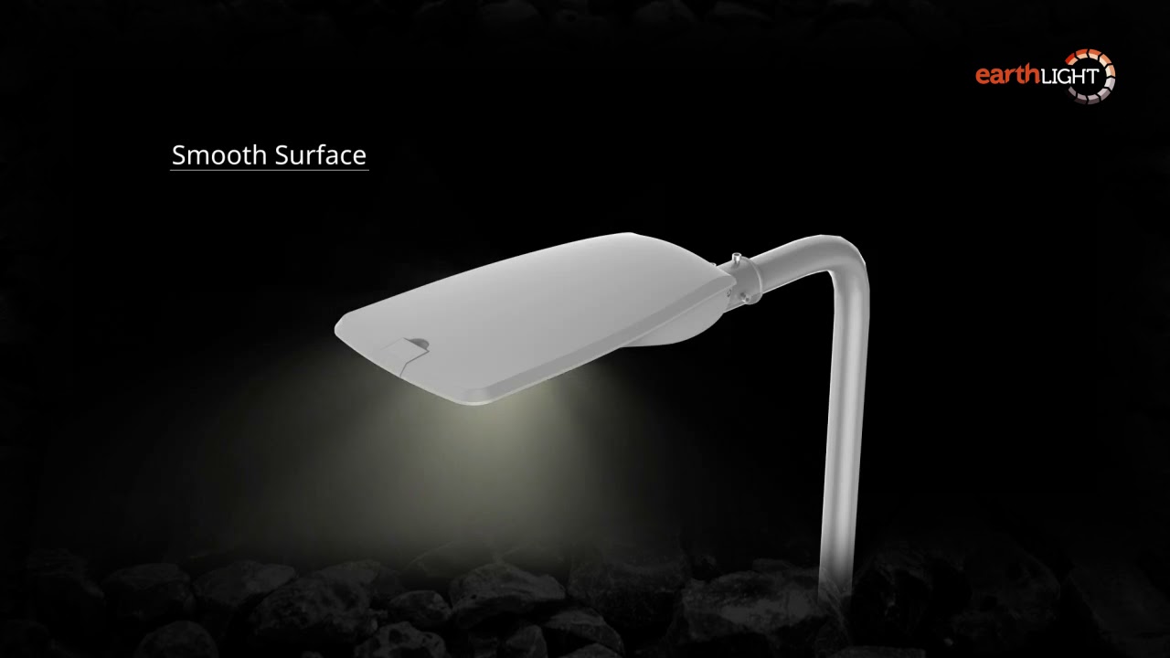 Earthlight Metro Curve LED Street lighting solution - YouTube