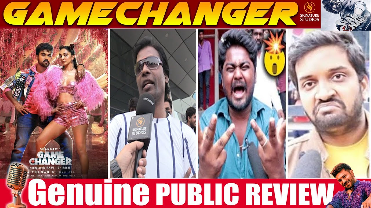 GAMECHANGER MOVIE IMAX THEATRE 100% GENUINE PUBLIC TALK | GAMECHANGER ...