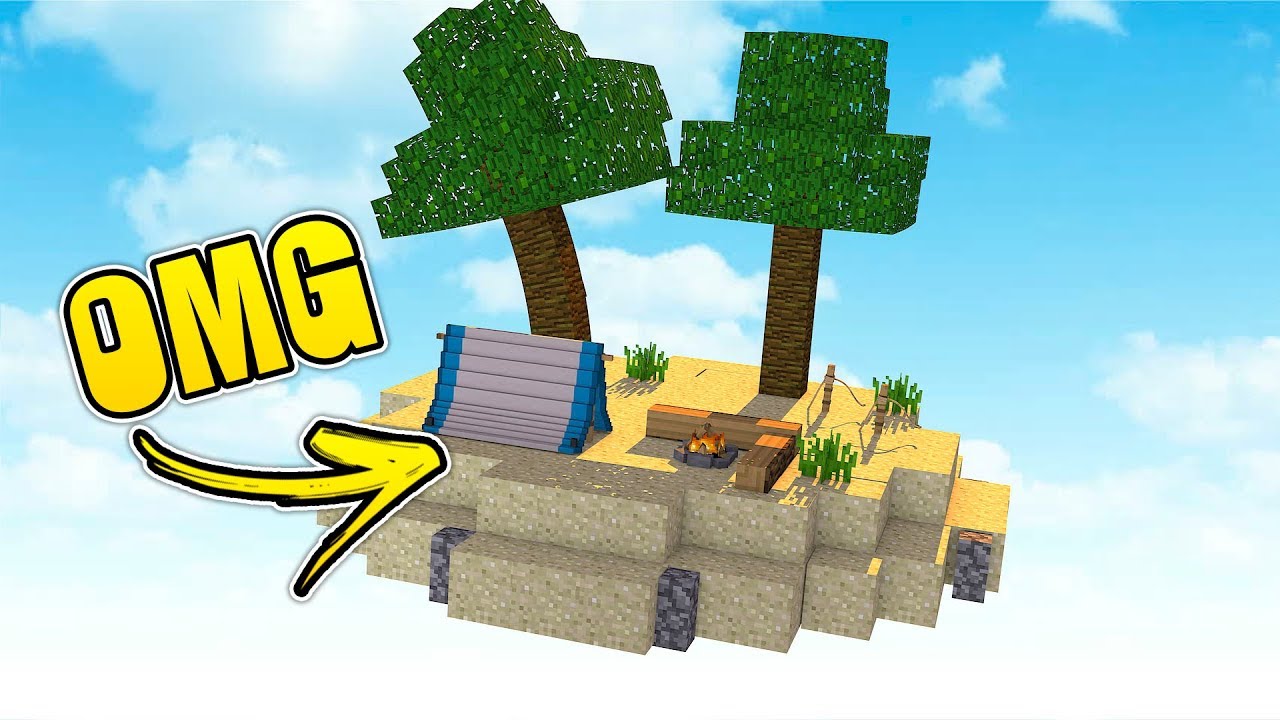 Minecraft - HOW TO BUILD THE MOST SECURE DESERTED ISLAND!! - YouTube