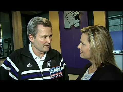 Northwestern Coach Bill Carmody talks to Kerry Sayers on The Final Word ...
