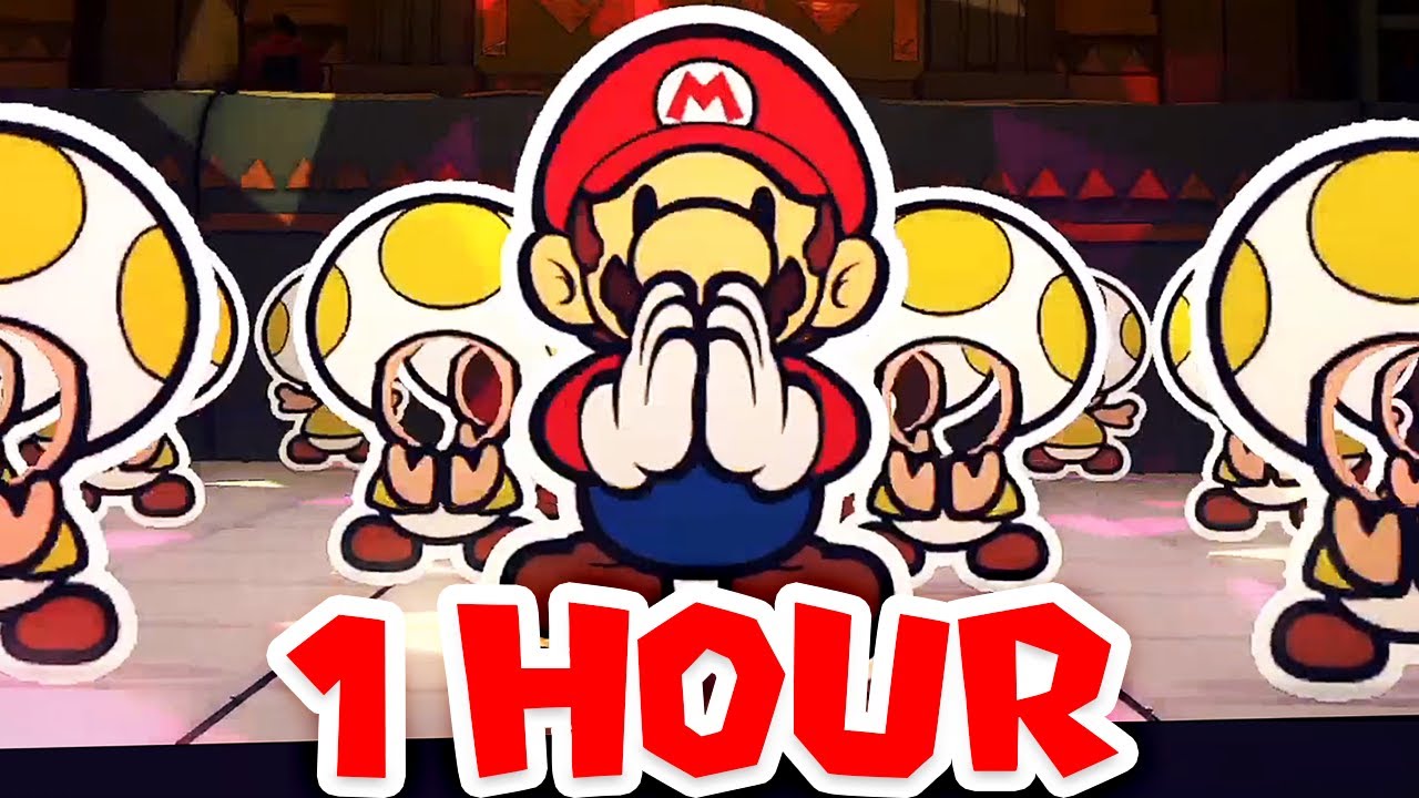 Paper Mario: The Origami King - Thrills at Night Dance Scene (1 HOUR ...