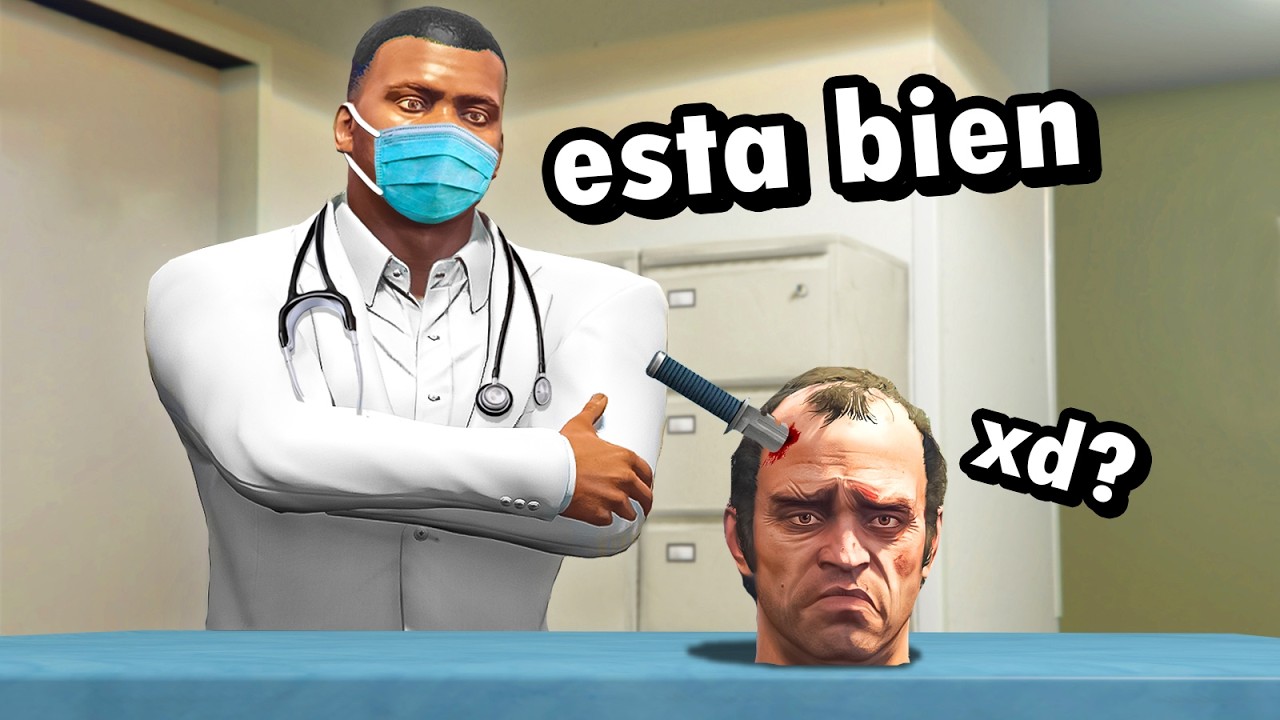 Franklin es un DOCTOR en GTA 5 💉🩸 - YouTube