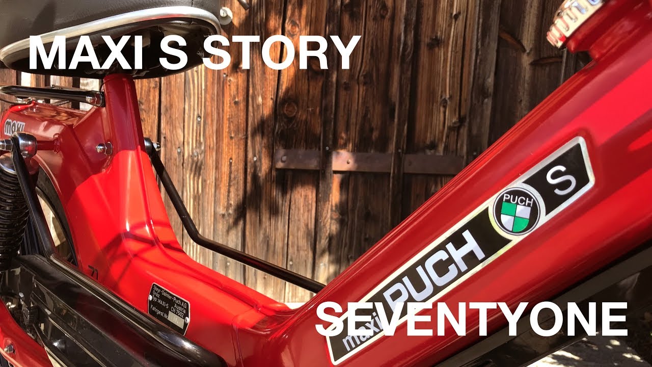 Red Puch Maxi S - Story - YouTube