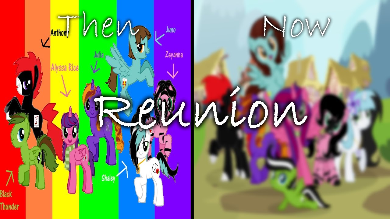 Alyssa Rice and Friends Reunion - MLP Speedpaint - YouTube