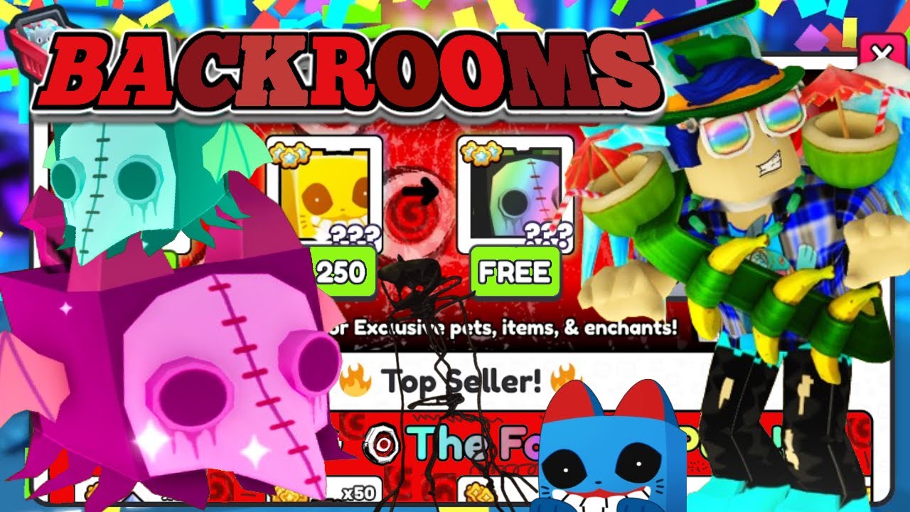 J'ACHÈTE 99 € de ROBUX pour le HUGE BLOO CAT dans le BACKROOMS PACK sur ...