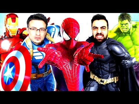 ÖRÜMCEK ÜMIDI ve SÜPER FATO vs Süper Kahramanlar