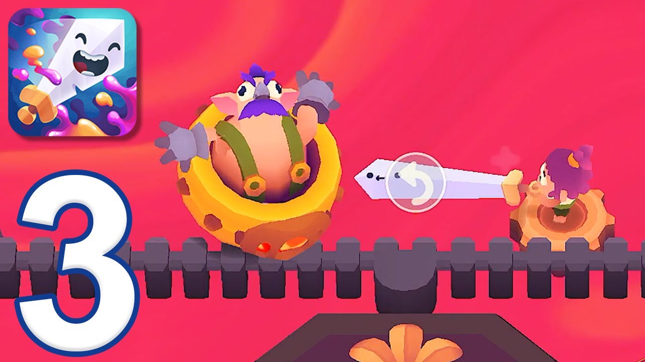 Slash Quest - Gameplay Walkthrough Part 3 - Crooked Caves (iOS) - YouTube