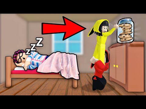 Yuta, Mio Dan Baby Celine Ambil Cookies Nene Saat Nenek Tidur || ROBLOX