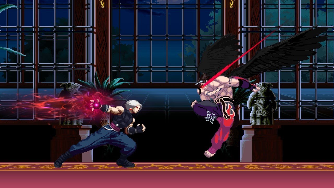 Omega Adelheid Vs Devil Jin - The King Of Fighters X TEKKEN - YouTube