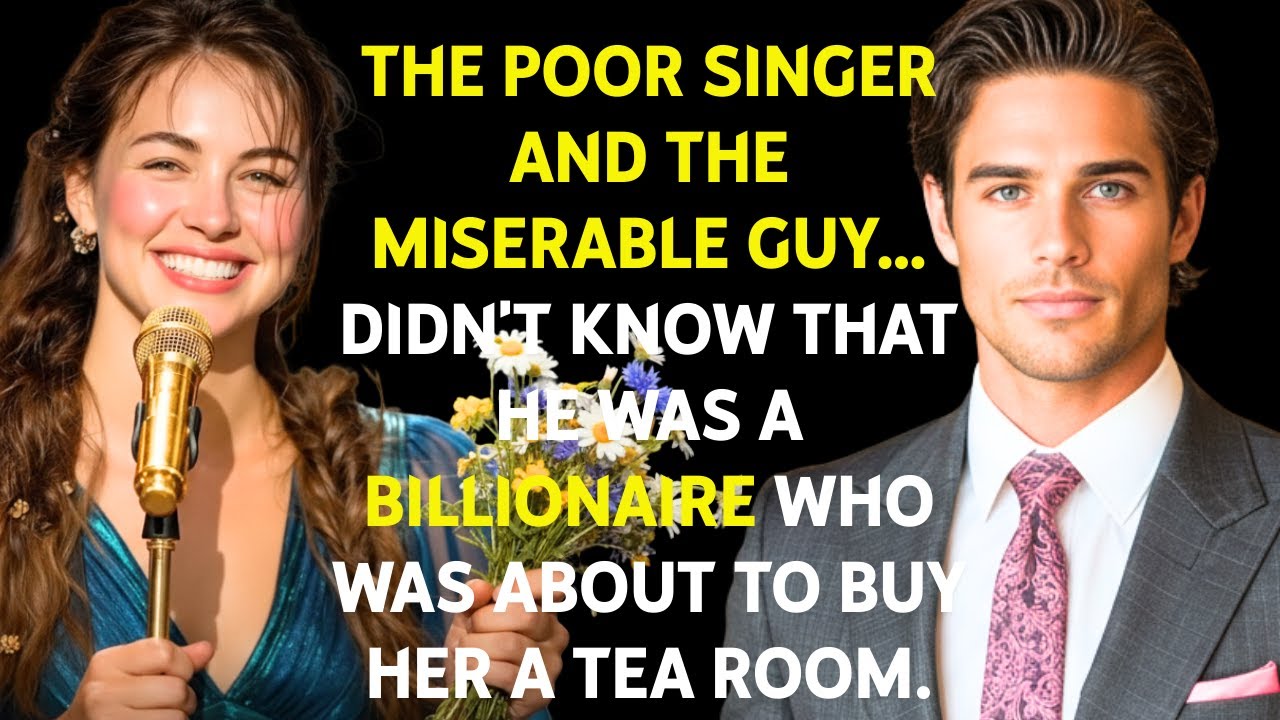 The poor singer and the miserable man.Not knowing that he is a ...