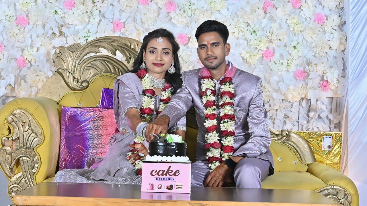 ENGAGEMENT VIBE'S || VINOD & SANDHYA || MANOJ DJ KALMI || PATEL STUDIO ...
