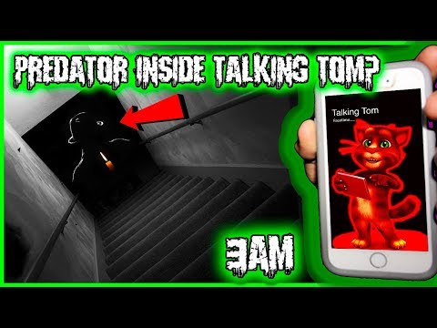 DO NOT CALL TALKING TOM AT 3AM! *THIS IS WHY* (CREEPS WATCHING FROM INSDIE THE APP!!)